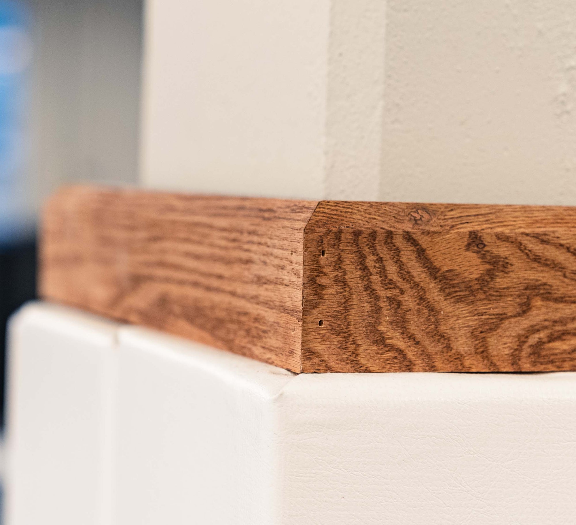 Wall Pad Trim Cap Kit - Oak